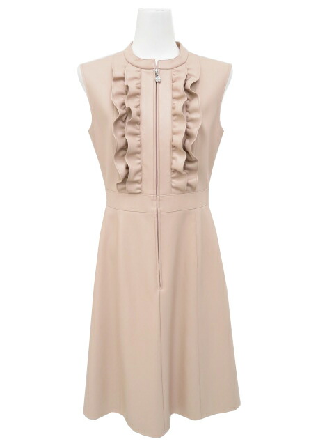 【楽天市場】Rene basic エコレザーワンピース ピンクベージュ系 36 ’20年 A1【中古】：セレブbyエンデバー