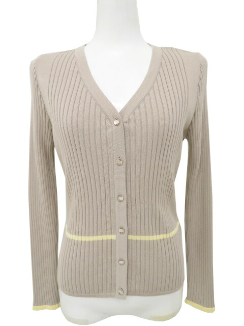 【楽天市場】Rene basic カーディガン ベージュ系 38 '20年 A1【中古】：セレブbyエンデバー