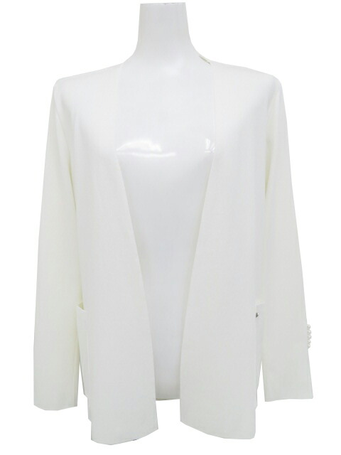 【楽天市場】Rene basic カーディガン ホワイト 38 '20年 A1【中古】：セレブbyエンデバー