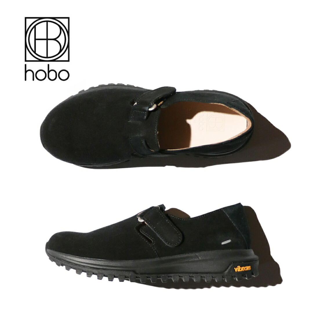 【楽天市場】【HOBO × sun℃ore / ホーボー × サンコア】 STRAP SLIP ON SHOES COW SUEDE by ...