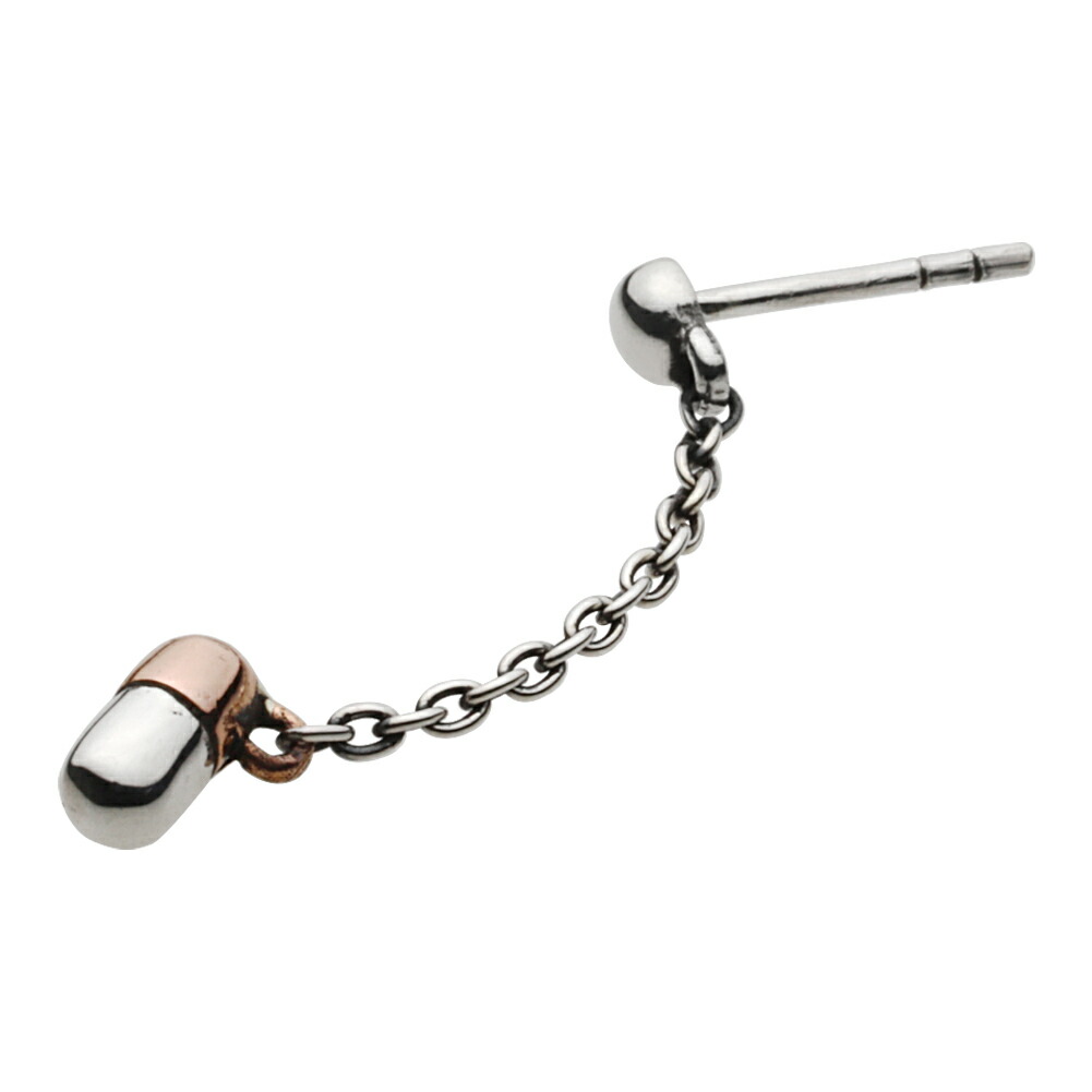 【楽天市場】【cenote】シルバー925 ピアス メンズ【e0675】薬 くすり カプセル チェーン ぶら下がり 揺れる ユニーク 個性的 ...