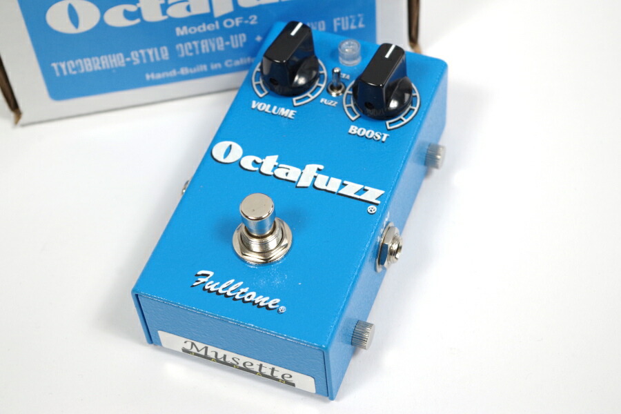 【楽天市場】【送料無料】Fulltone フルトーン Octafuzz OF-2 オクターブファズ：セントラルミュージック楽天市場店