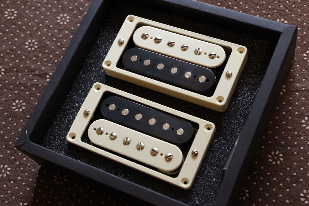 【楽天市場】【即納可能&送料無料】 Wizz Pickups《ウィズ・ピックアップス》 Premium PAF Clone Zebra 4 ...