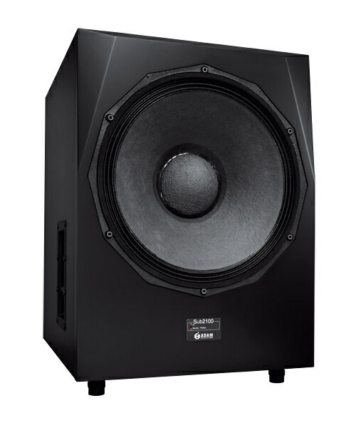 【楽天市場】【受注生産品】ADAM Audioアダムオーディオ Sub Series Sub2100 (1本) アクティブ・サブウーファー ...