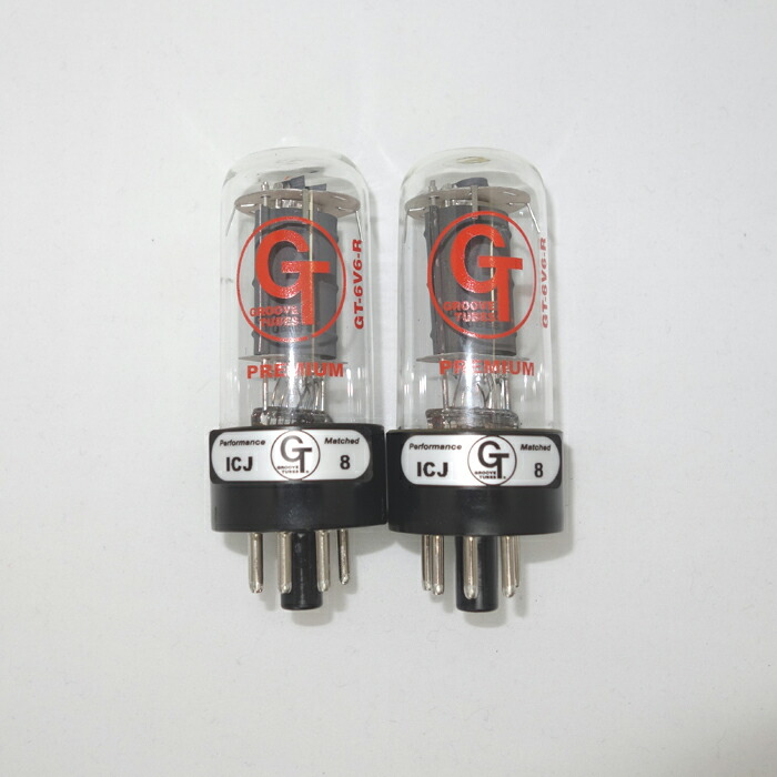 【楽天市場】GT- 6V6R DT （マッチドペア） 2本 セット販売 Groove Tubes パワー管 ロシア製 真空管 ギターアンプ ...