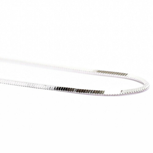 【楽天市場】 mollive SQUARE SNAKE CHAIN NECKLACE SV925 42cm：C-G