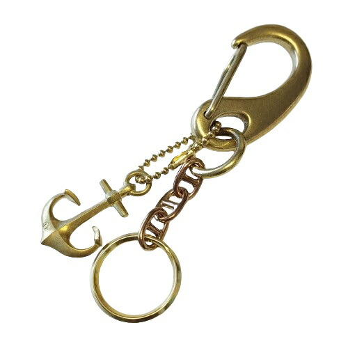 【楽天市場】Vantique ANCHOR KEY CHAIN BRASS：C-G