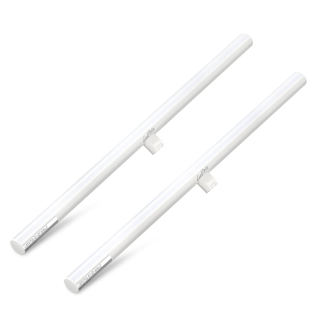 【楽天市場】LEDリネストラランプ LINESTRA 口金S14d 6w（従来型60W相当） 片口形 直管形 電球色 2700k 全光束 ...