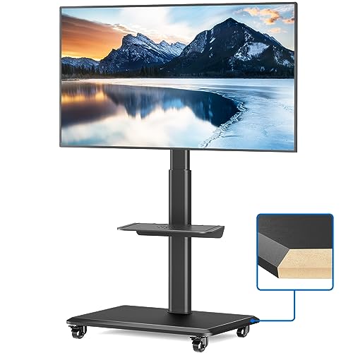 【楽天市場】Rfiver テレビスタンドキャスター付き tvスタンド 壁寄せテレビスタンド 27-65インチ対応 耐震木製ベース 高さ調整可能 ...