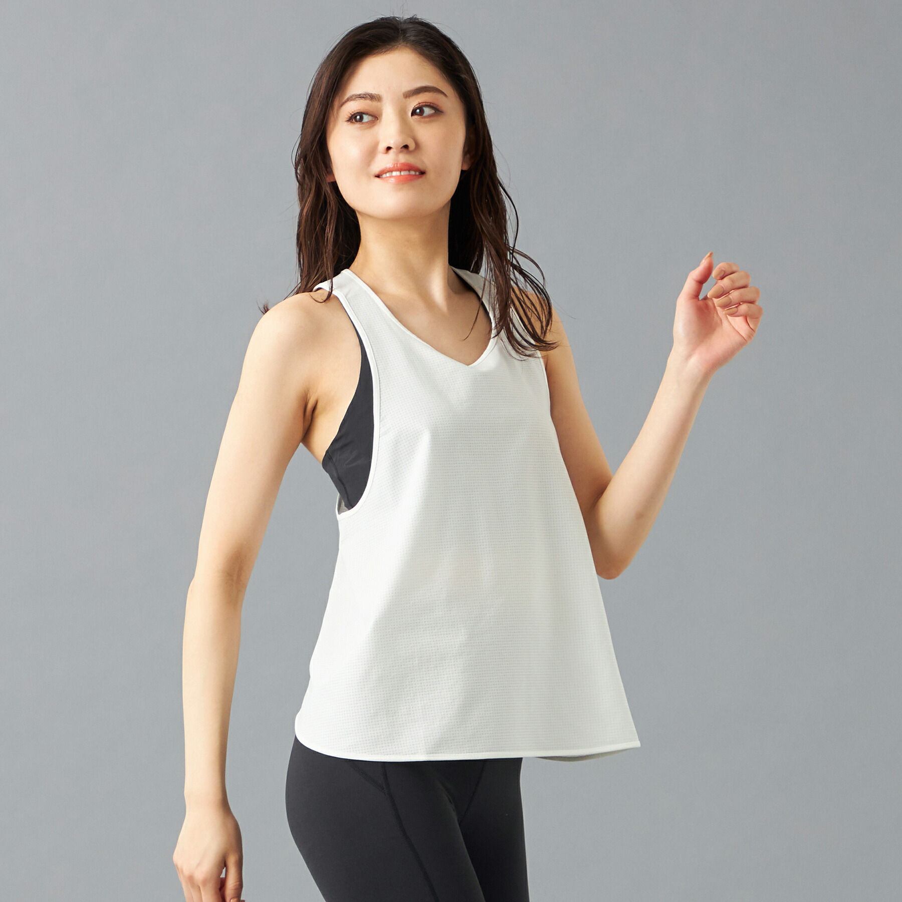 【楽天市場】【チャコット 公式(chacott)】ドライメッシュタンクトップ：Chacott Online Shop 楽天市場店