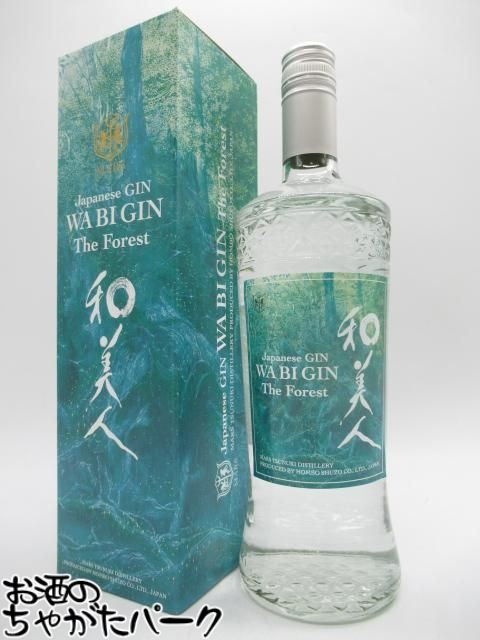【楽天市場】本坊酒造 和美人 ザ フォレスト ジャパニーズ ジン (WA BI GIN) Japanese GIN The Forest 箱 ...