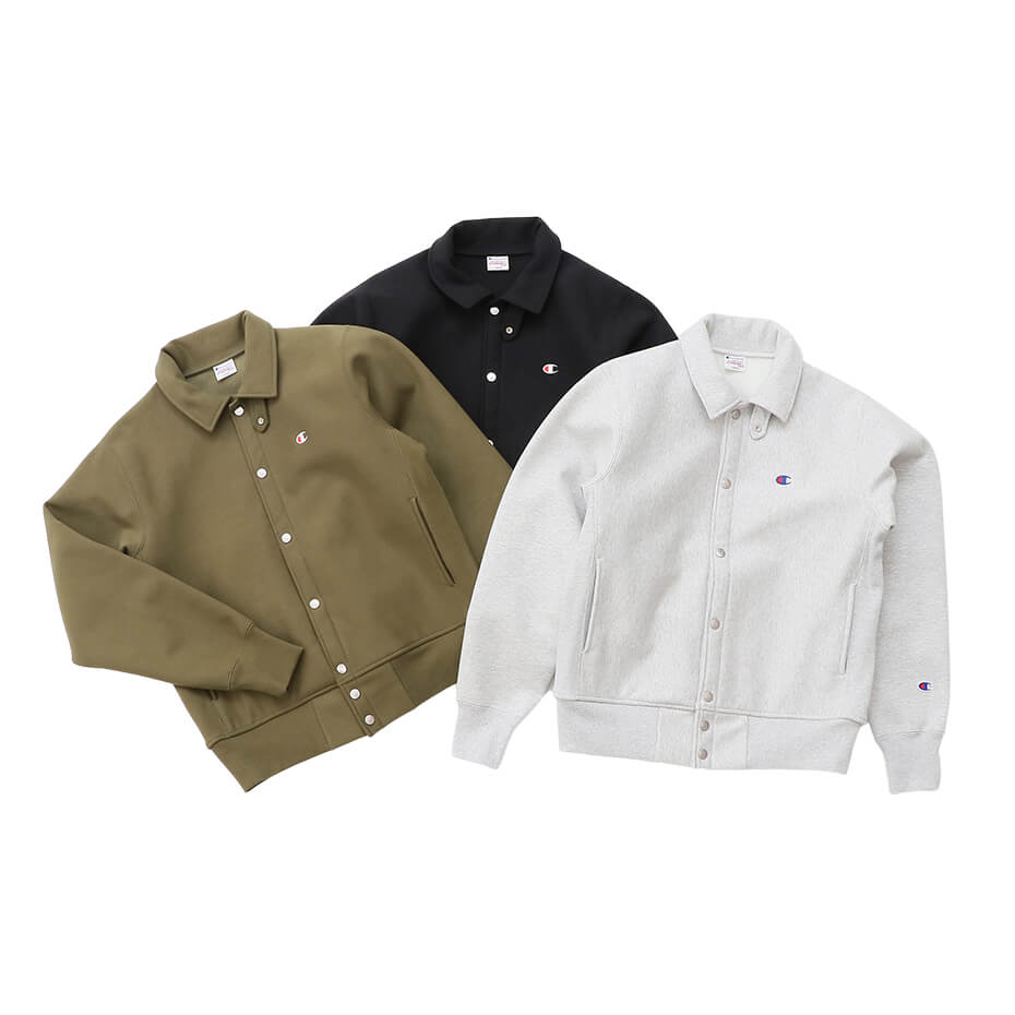 【楽天市場】【公式】チャンピオン【30%OFFセール】Champion リバースウィーブ(R) スナップスウェットシャツ 23FW リバースウィーブ(R)(C3-Y018)★ メンズ ...