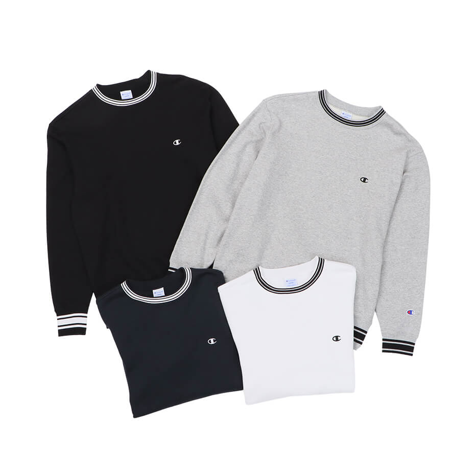 【楽天市場】【公式】チャンピオン Champion クルーネックスウェットシャツ 24FW ベーシック(C3-Y036)★ メンズ レディース sweat スウェット ( トレーナー ...