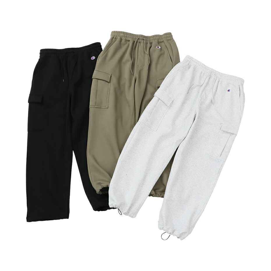 【楽天市場】【公式】チャンピオン【30%OFFセール】Champion スウェットカーゴパンツ 24FW メンズカジュアル(C3-A206)★ メンズ レディース スウェット ( トレーナー ...