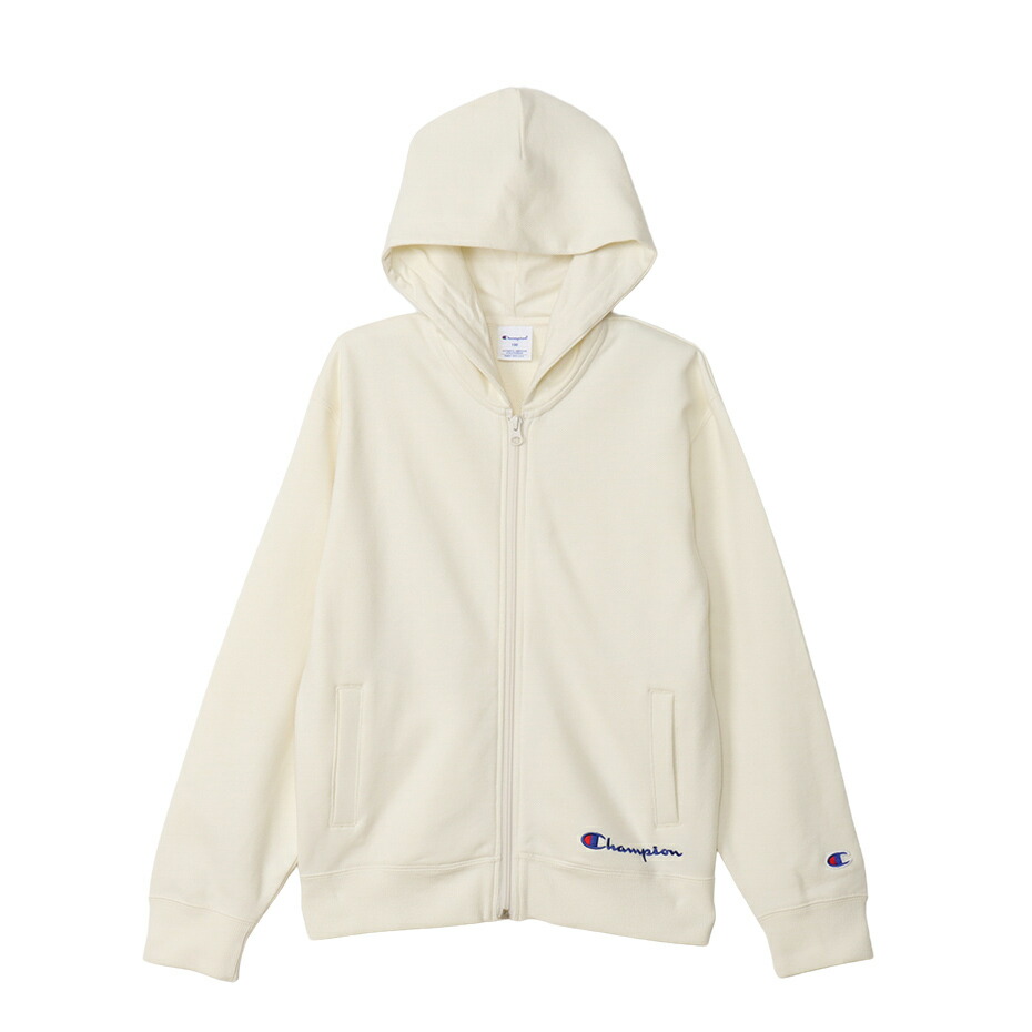 【楽天市場】【公式】チャンピオン【30%OFFセール】Champion キッズ ジップフーデッドスウェットシャツ 24FW ベーシック(CK-A102)★ キッズウェア 子供 子ども こども ...