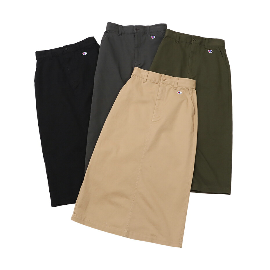 【楽天市場】【公式】チャンピオン【50%OFFセール】Champion ウィメンズ ロングスカート 24FW チャンピオン(CW-A207)★ レディース ボトムス ロングスカート ロング丈 ...