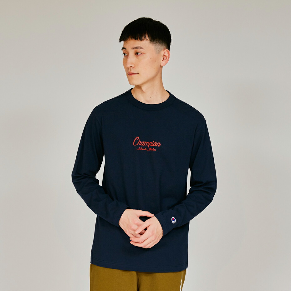 【楽天市場】【公式】チャンピオン【30%OFFセール】Champion ロングスリーブTシャツ 24FW ベーシック(C3-A413)：Champion公式楽天市場店