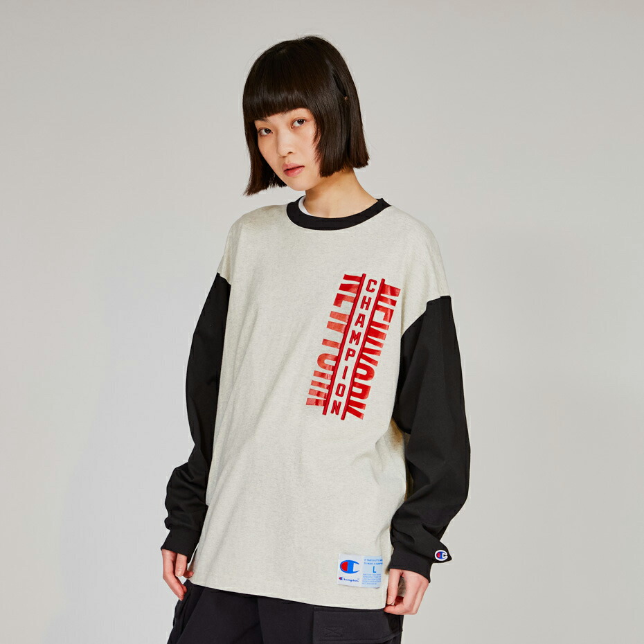【楽天市場】【公式】チャンピオン【30%OFFセール】Champion ロングスリーブTシャツ 24FW アクションスタイル(C3-A422)：Champion公式楽天市場店