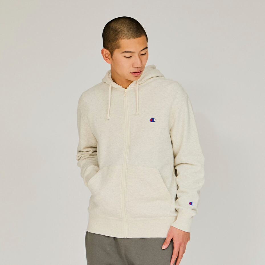 【楽天市場】【公式】チャンピオン Champion ジップフーデッドスウェットシャツ 24FW ベーシック(C3-Y137)★ メンズ レディース sweat スウェット ( トレーナー ...
