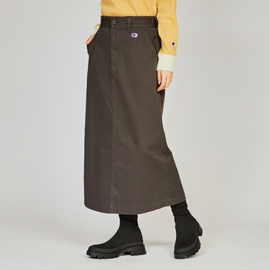 【楽天市場】【公式】チャンピオン【30%OFFセール】Champion ウィメンズ ロングスカート 24FW チャンピオン(CW-A207)★ レディース ボトムス ロングスカート ロング丈 ...