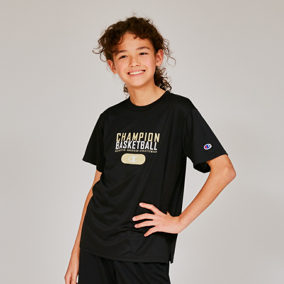 【楽天市場】【公式】チャンピオン【30%OFFセール】【 抗菌 防臭 速乾 】 Champion ミニ ショートスリーブTシャツ 24FW BASKETBALL チャンピオン(CK-AB324 ...