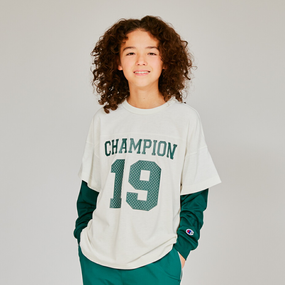 【楽天市場】【公式】チャンピオン【30%OFFセール】 Champion キッズ ロングスリーブTシャツ 24FW スポーツ チャンピオン(CK-AS401)★ スポーツ 子ども キッズ 子供 ...