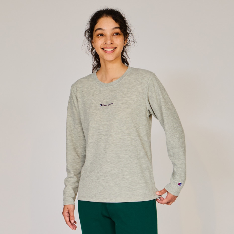 【楽天市場】【公式】チャンピオン【30%OFFセール】 Champion ウィメンズ ロングスリーブシャツ 24FW スポーツ チャンピオン(CW-AS403)★ スポーツ ジム トレーニング ...