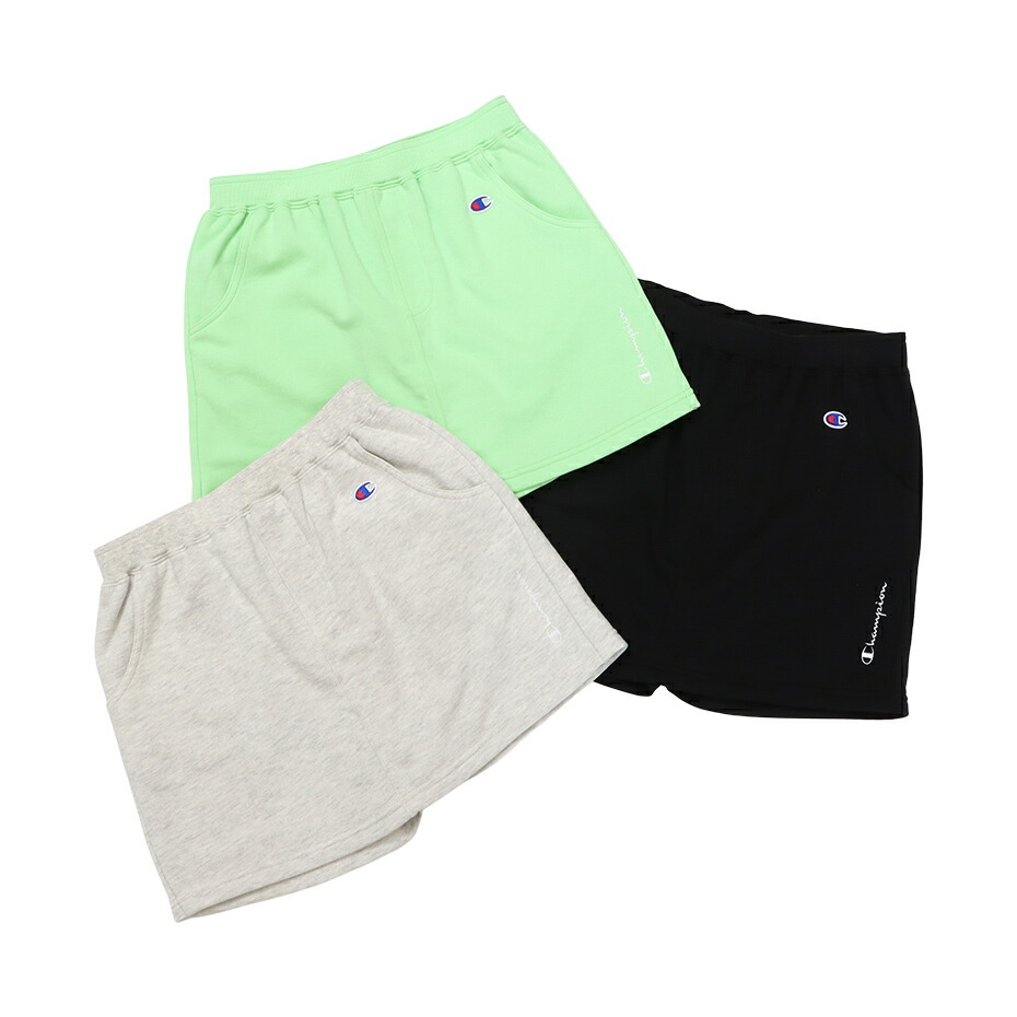 【楽天市場】【公式】チャンピオン【30%OFFセール】Champion ガールズ ショーツ 24SS ガールズカジュアル(CK-Z508)★ ハーフパンツ 半パン 無地 トレーニング スポーツ ...