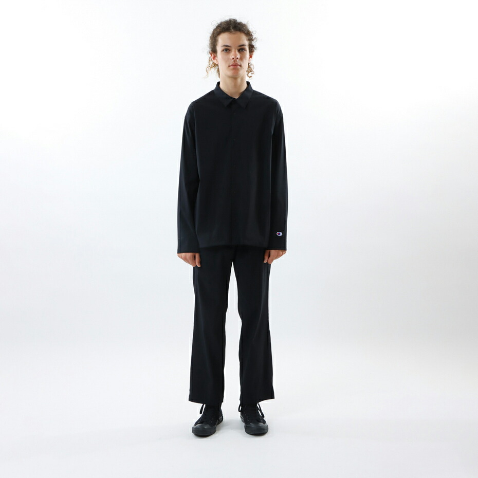 【楽天市場】【公式】チャンピオン【30%OFFセール】Champion ロングスリーブシャツ 24SS ブラックエディション(C3-Z404)★ メンズ レディース ユニセックス ...
