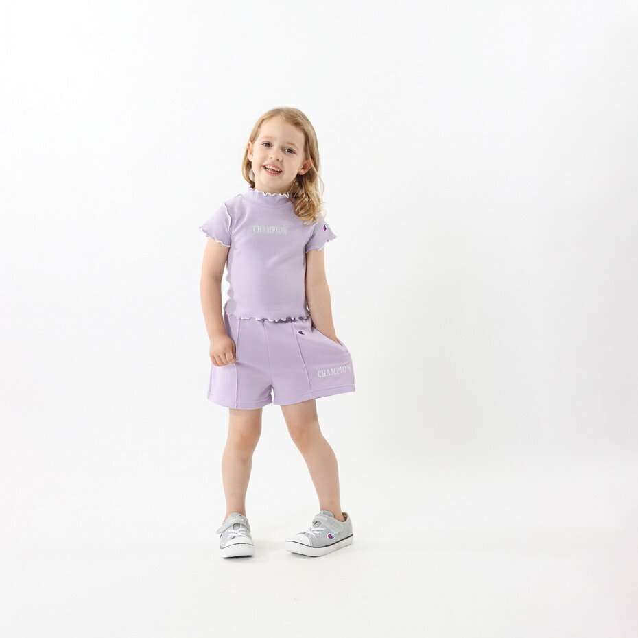 【楽天市場】【公式】チャンピオン【50%OFFセール】Champion ガールズ ショートスリーブTシャツ 24SS ガールズカジュアル(CK-Z327)★ Tシャツ 半袖★ 子供 子ども ...