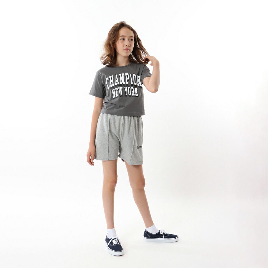 【楽天市場】【公式】チャンピオン【50%OFFセール】Champion ガールズ ショートスリーブTシャツ 24SS ガールズカジュアル(CK-Z328)★ Tシャツ 半袖★ 子供 子ども ...