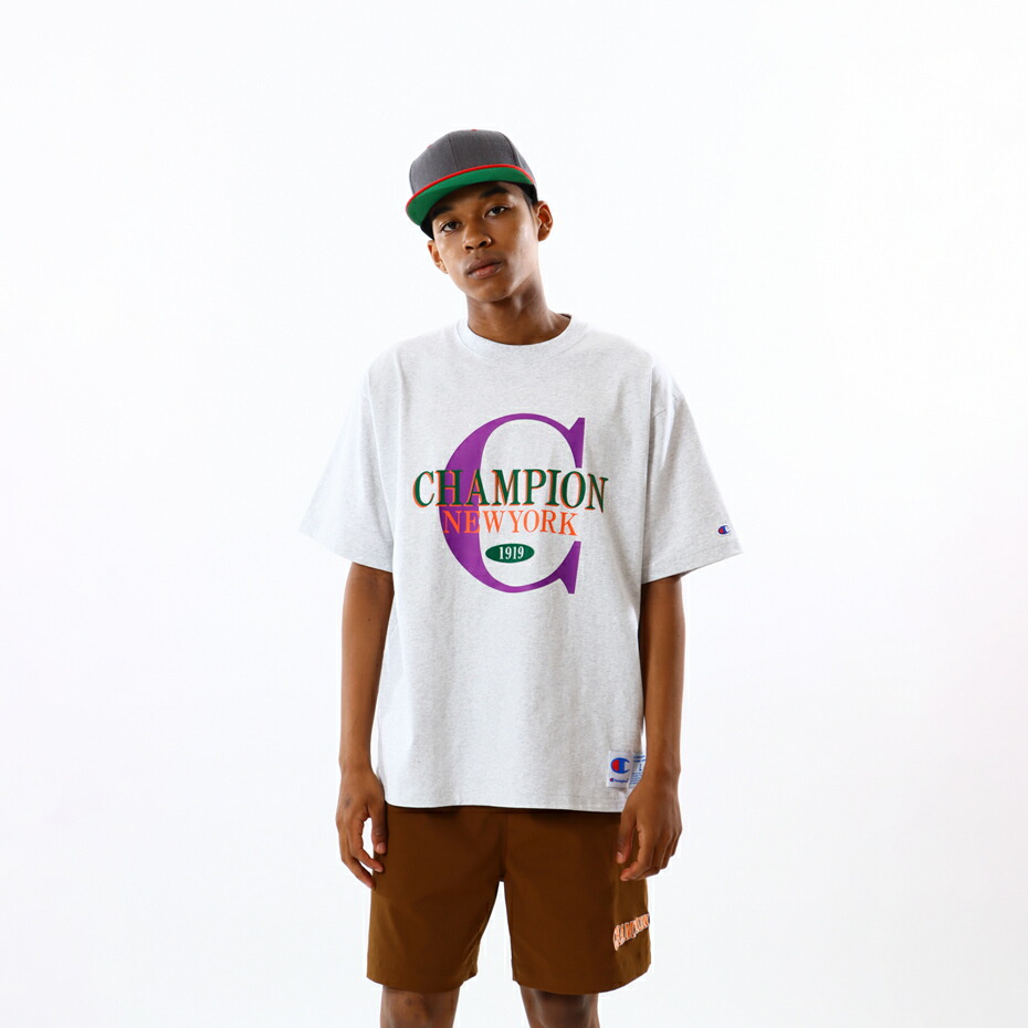 【楽天市場】MORE20%OFFクーポン配布【公式】チャンピオン【30%OFFセール】Champion ショートスリーブTシャツ 24SS アクションスタイル(C3-Z310)★ メンズ ...