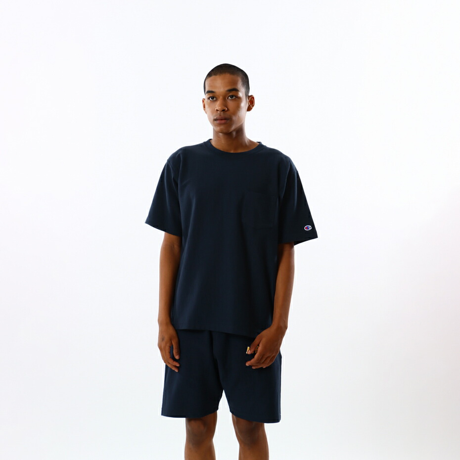 【楽天市場】《バレンタイン・ラッピング受付中》【公式】チャンピオン Champion リバースウィーブ(R) ショートスリーブポケットTシャツ 24SS リバースウィーブ(R)(C3-Z319 ...