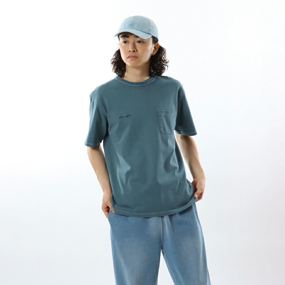 【楽天市場】【公式】チャンピオン【30%OFFセール】Champion ショートスリーブポケットTシャツ 24SS メンズカジュアル(C3-Z329)★ メンズ レディース ユニセックス T ...