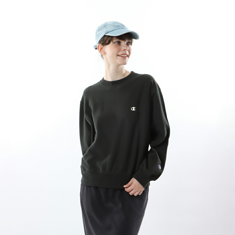 【楽天市場】【公式】チャンピオン【30%OFFセール】Champion ウィメンズ クルーネックスウェットシャツ 24SS チャンピオン(CW-Z001)★レディース 女性用 女性 ...