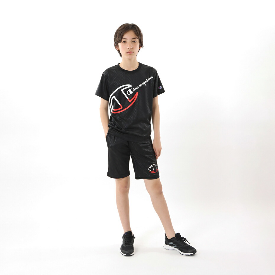【楽天市場】【公式】チャンピオン Champion 【30%OFFセール】キッズ ショートスリーブTシャツ 24SS スポーツ チャンピオン(CK-ZS310)★Tシャツ 子供 子ども こども ...