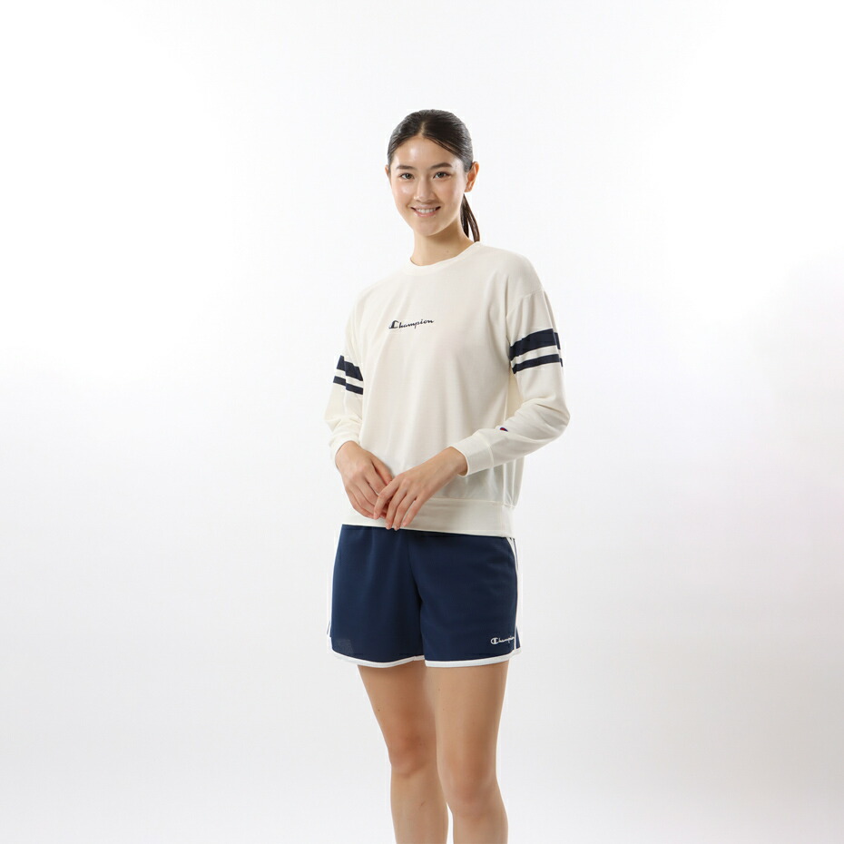 【楽天市場】【公式】チャンピオン Champion 【MAX50%OFFセール】ウィメンズ ロングスリーブシャツ 24SS スポーツ チャンピオン(CW-ZS402)★ レディース 女性用 ...