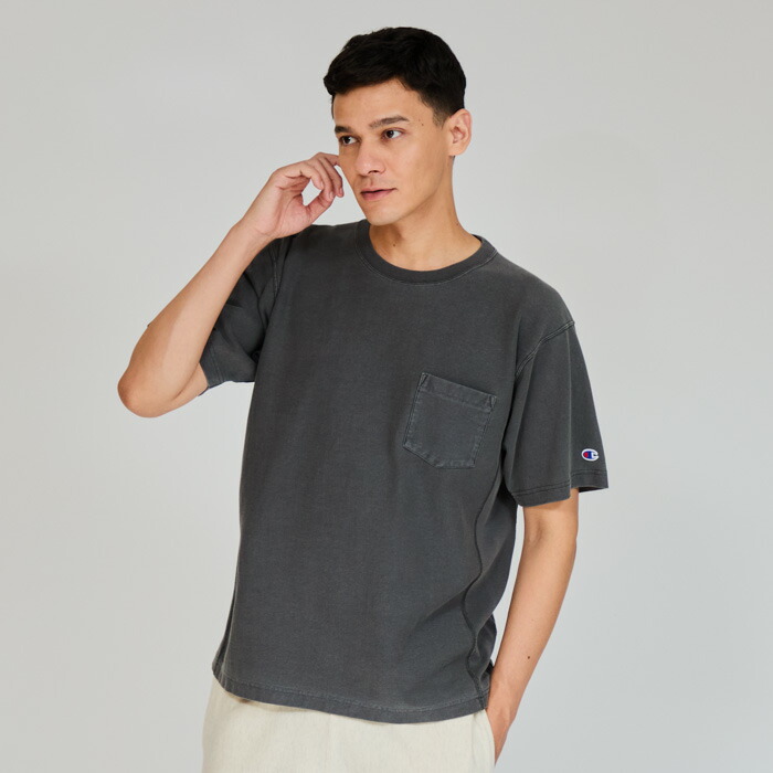 【楽天市場】【公式】チャンピオン【30%OFFセール】Champion リバースウィーブ(R) ショートスリーブポケットTシャツ 25SS リバースウィーブ(R)(C3-B305 ...