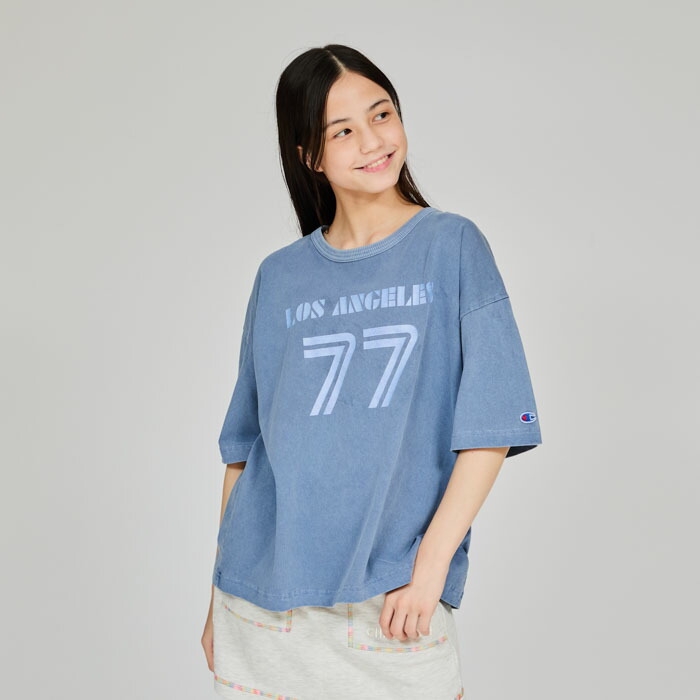 【楽天市場】【公式】チャンピオン Champion ガールズ ショートスリーブTシャツ 25SS ガールズカジュアル(CK-B319)：Champion公式楽天市場店