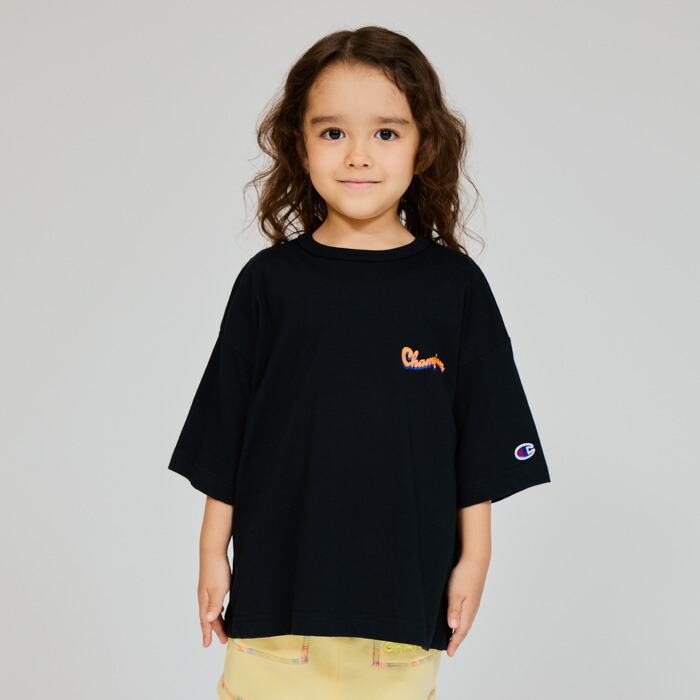 【楽天市場】【公式】チャンピオン Champion ガールズ ショートスリーブTシャツ 25SS ガールズカジュアル(CK-B321)：Champion公式楽天市場店