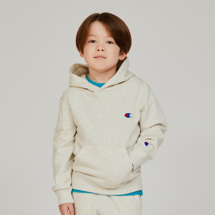 【楽天市場】【公式】チャンピオン Champion キッズ フーデッドスウェットシャツ 25SS ベーシック チャンピオン(CK-Y101)★ キッズウェア 子供 子ども こども 子供服 ...