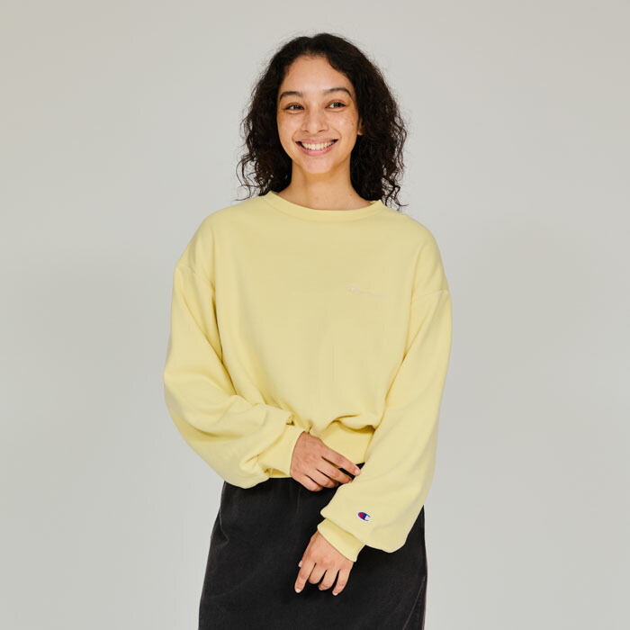 【楽天市場】【公式】チャンピオン【30%OFFセール】Championウィメンズ クルーネックスウェットシャツ 25SS (CW-B002)★ メンズ レディース sweat スウェット ...