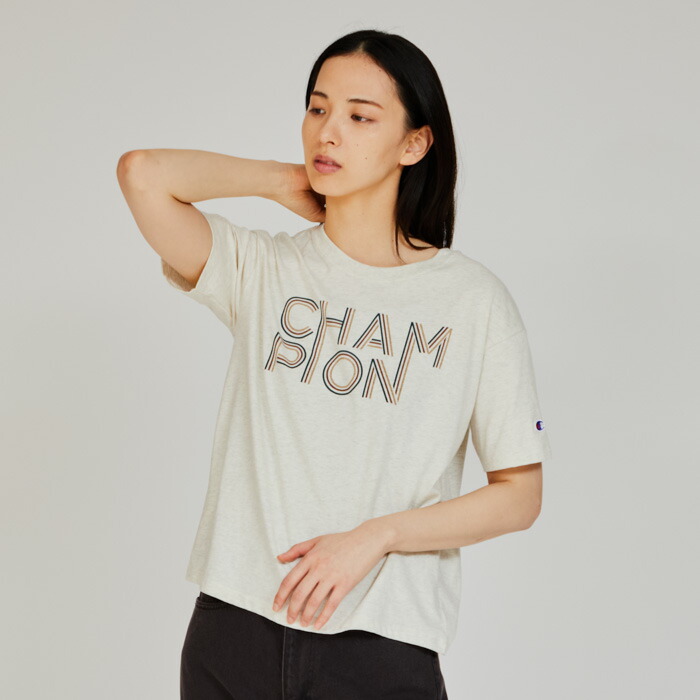 【楽天市場】【公式】チャンピオン Champion ウィメンズ ショートスリーブTシャツ 25SS (CW-B326)：Champion公式楽天市場店