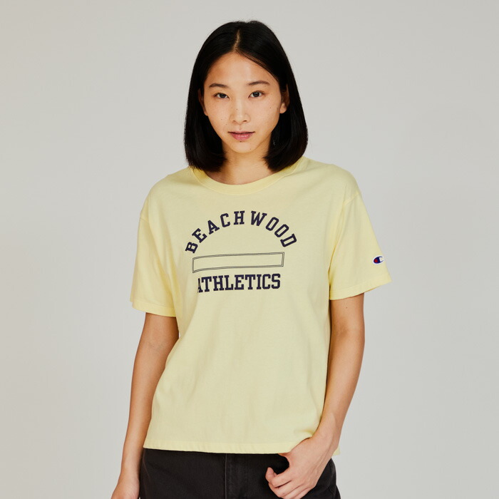 【楽天市場】【公式】チャンピオン【30%OFFセール】Champion ウィメンズ ショートスリーブTシャツ 25SS (CW-B330)★ 半袖 Tシャツ メンズ レディース ユニセックス ...