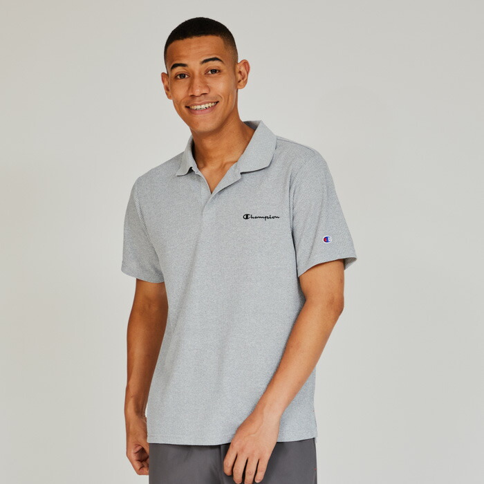 【楽天市場】【公式】チャンピオン【30%OFFセール】【 速乾 UVカット 】Champion ポロシャツ 25SS スポーツ チャンピオン(C3-BS326)★ スポーツウェア ユニセックス ...