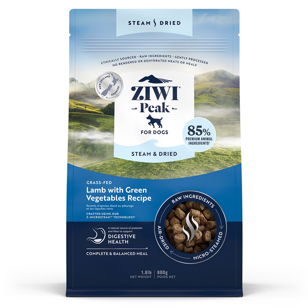 【楽天市場】ジウィピーク スチーム＆ドライ ドッグフード ラム 800g ziwipeak 関東当日便：charm 楽天市場店