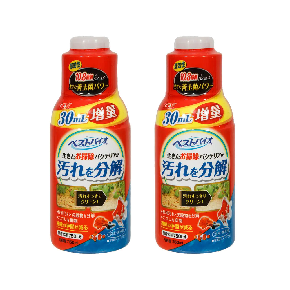 【楽天市場】GEX ベストバイオ 150ml×2 熱帯魚 観賞魚 関東当日便：charm 楽天市場店