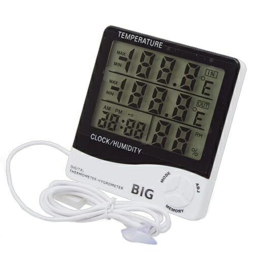 【楽天市場】カミハタ デジタル温湿度計 BIG 関東当日便：charm 3980 楽天市場店