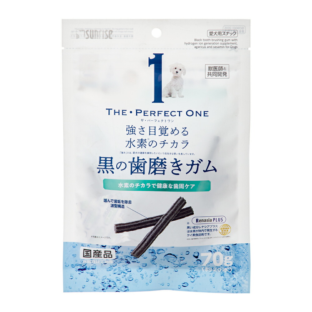 【楽天市場】サンライズ THE・PERFECT ONE 黒の歯磨きガム 70g 関東当日便：charm 3980 楽天市場店