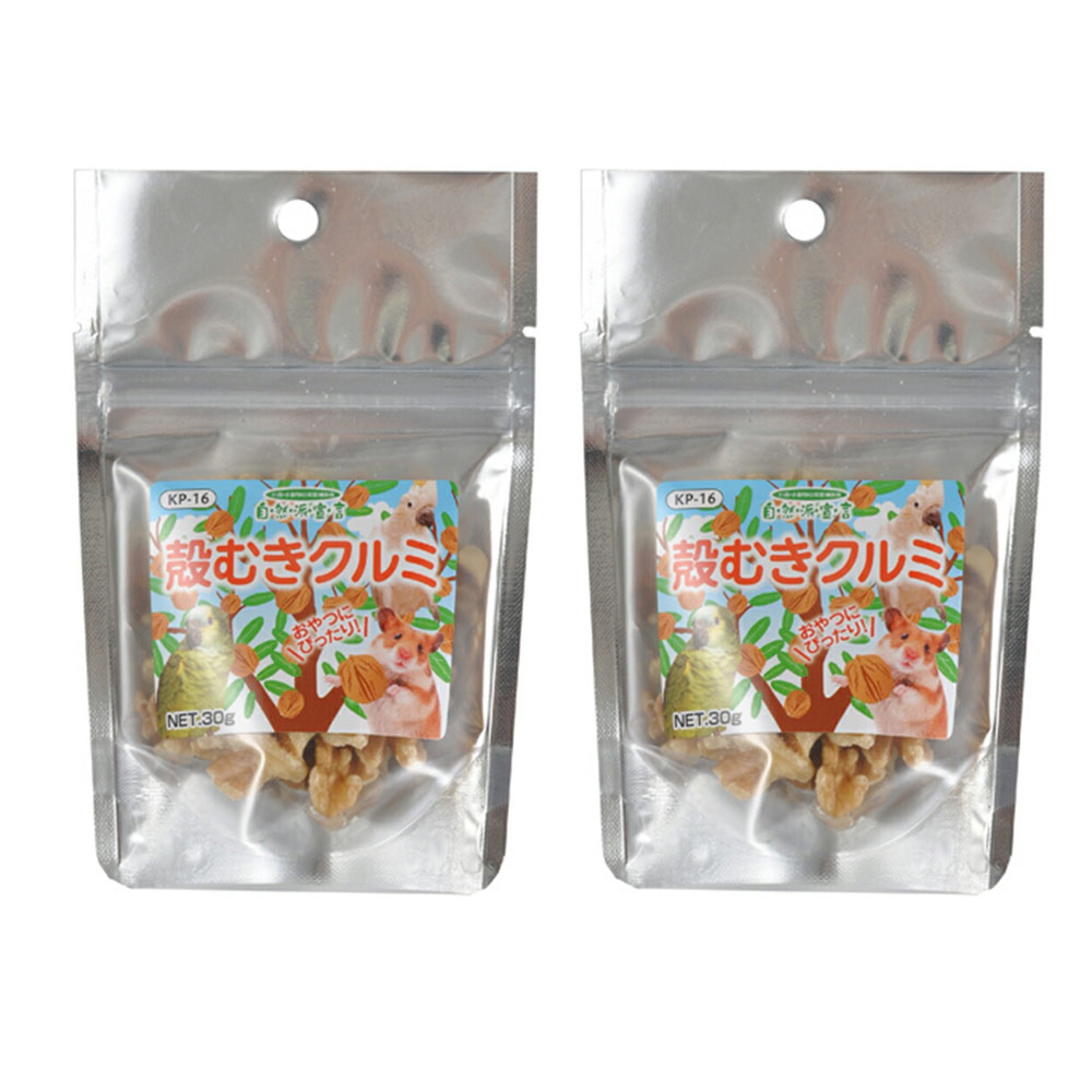 【楽天市場】黒瀬ペットフード 自然派宣言 殻むきクルミ KP16 30g×2袋 関東当日便：charm 3980 楽天市場店
